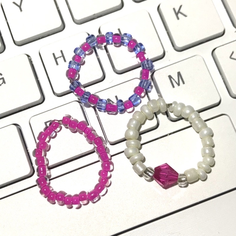 Jual (Part 6) Ring Beads Cincin Manik (BACA DESKRIPSI) | Shopee Indonesia