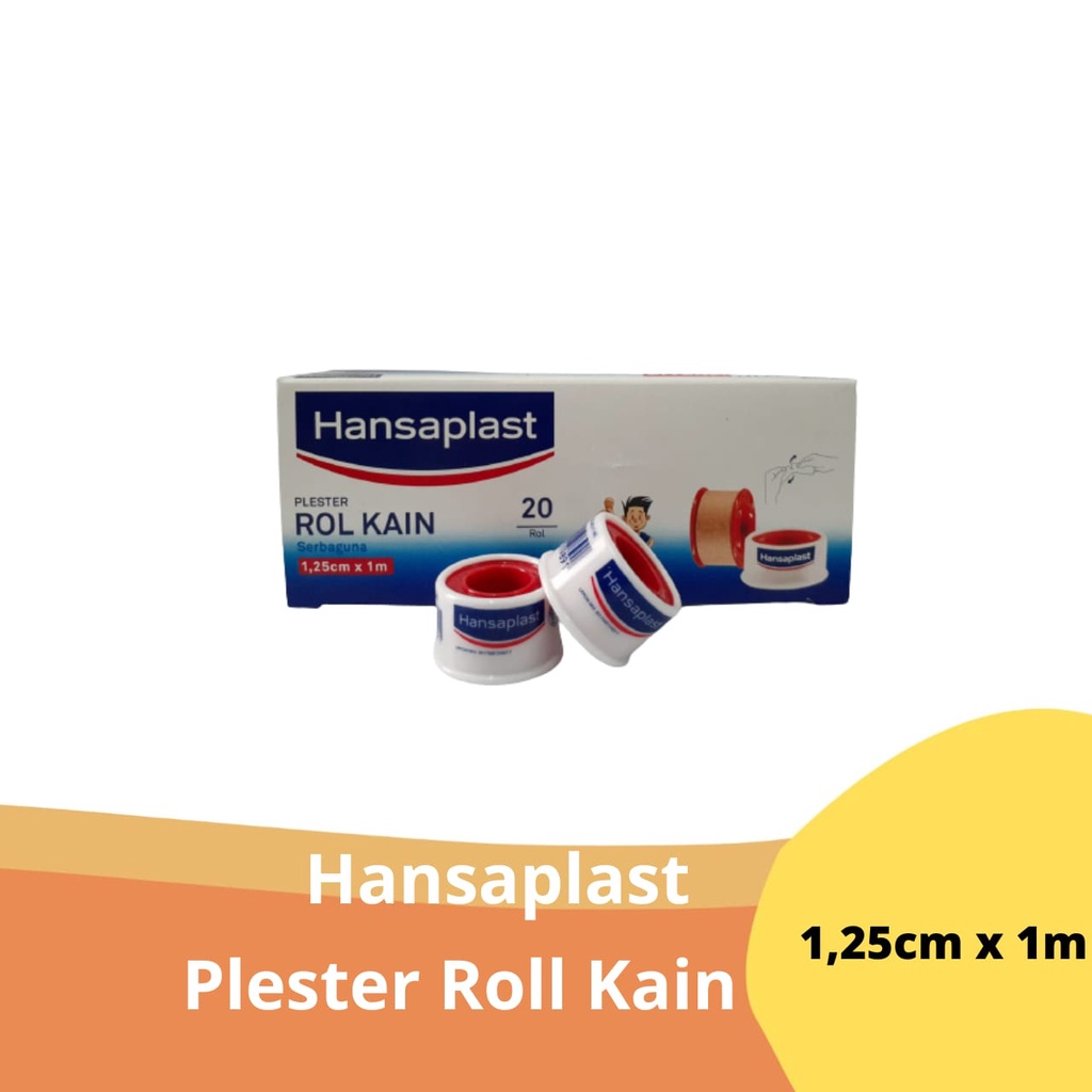 Jual Hansaplast roll kain 1,25x1m per 1 roll(kecil) | Shopee Indonesia