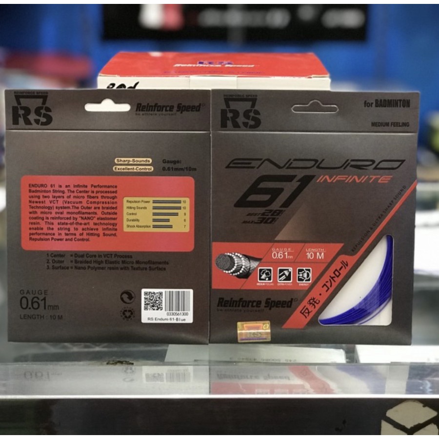 Jual Senar Raket badminton RS ENDURO 61 original | Shopee Indonesia