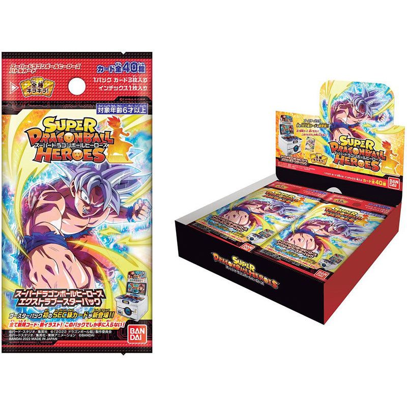 Jual BANDAI Super Dragon Ball Heroes Extra Booster Pack BOX Card Game TCG IB-288 | Shopee Indonesia