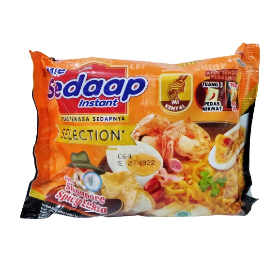 Jual Sedaap Mie Rasa Singapore Spicy Laksa 83 gr | Shopee Indonesia