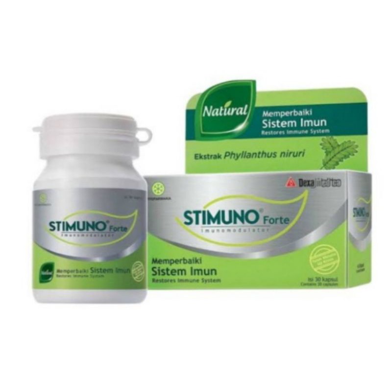 Jual Stimuno Forte Botol 30 Tablet Untuk Imun Tubuh | Shopee Indonesia