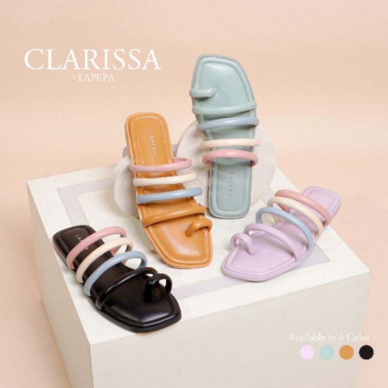 Jual Sendal wanita/Sendal flat/CLARISSA SERIES/Sendal LAPEPA/Sendal ...