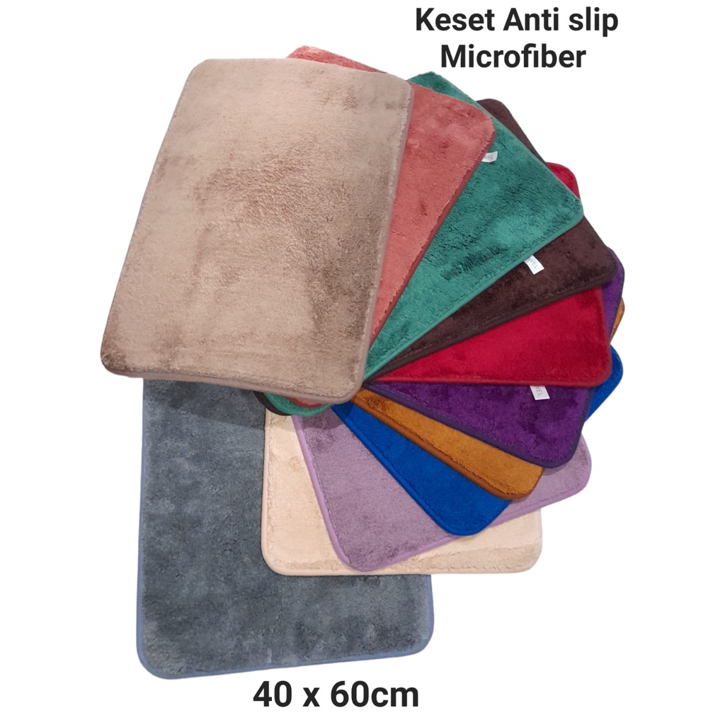 Jual MH Keset Sultan / Keset Microfiber / Keset Bulu Polos Uk 40x60 ...