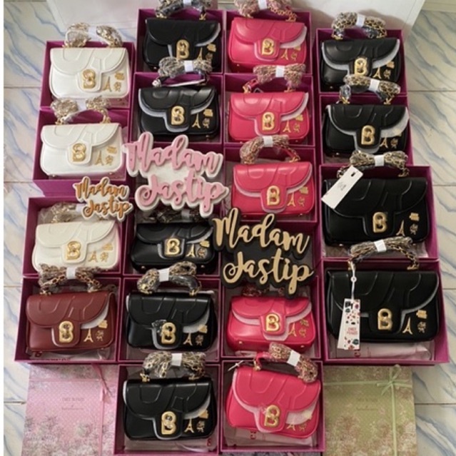 Jual EMILY ALMA FLAP BAG BUTTONSCARVES ready | Shopee Indonesia