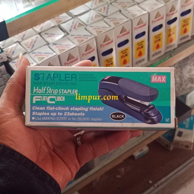 Jual Stapler Max HD 50F Black Original JAPAN(1pcs) | Shopee Indonesia