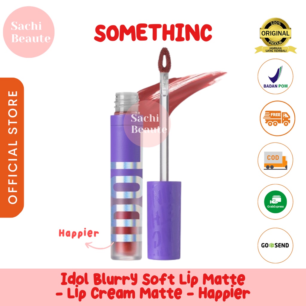 Jual SOMETHINC Idol Blurry Soft Lip Matte - Lip Cream Matte Warna yang ...
