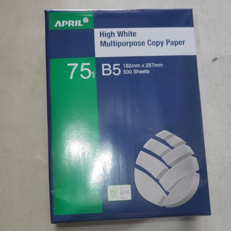 Jual B5 KERTAS HVS UKURAN B5 ARIA | Shopee Indonesia
