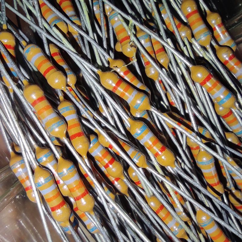 Jual 68K Vintage NOS Resistor 1/2w carbon film jadul untuk audio tube ...