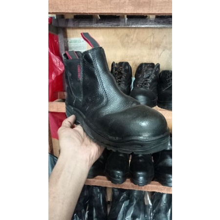 Jual SEPATU SAFETY SEMI BOOT | Shopee Indonesia