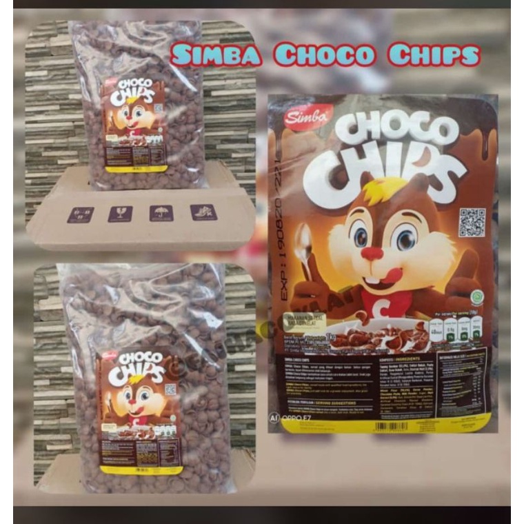 Jual Simba choco chips 1kg | Shopee Indonesia