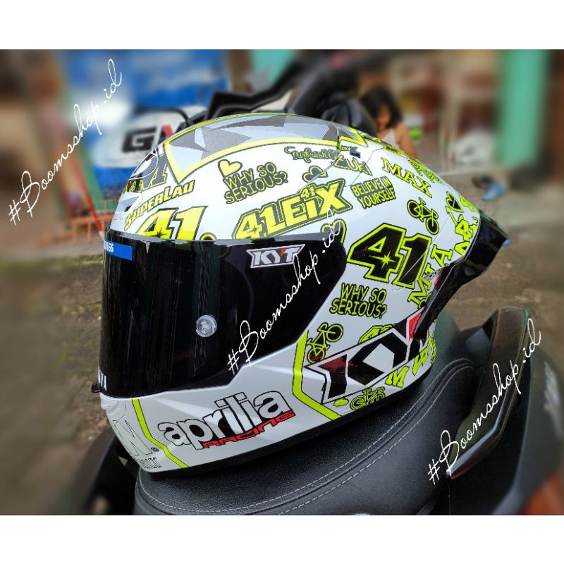 Jual helm kyt ttc repn livery aliex espargaro | Shopee Indonesia
