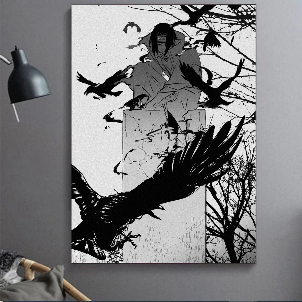 Jual Poster Dinding Itachi Uchiha Anime Manga Uzumaki Naruto Boruto ...