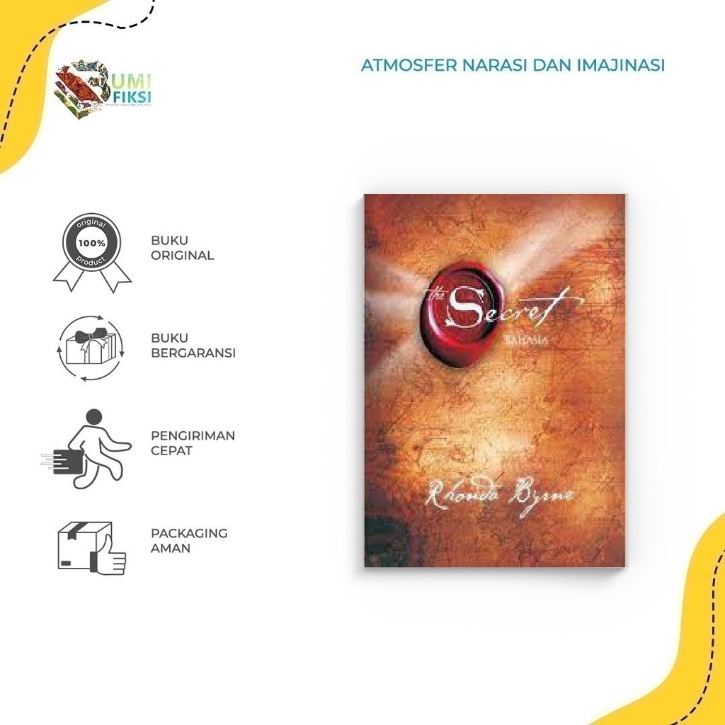 Jual [ PROMO ] Buku Bacaan - The Secret : Rahasia By Rhonda Byrne - Self Improvement - Bumi ...