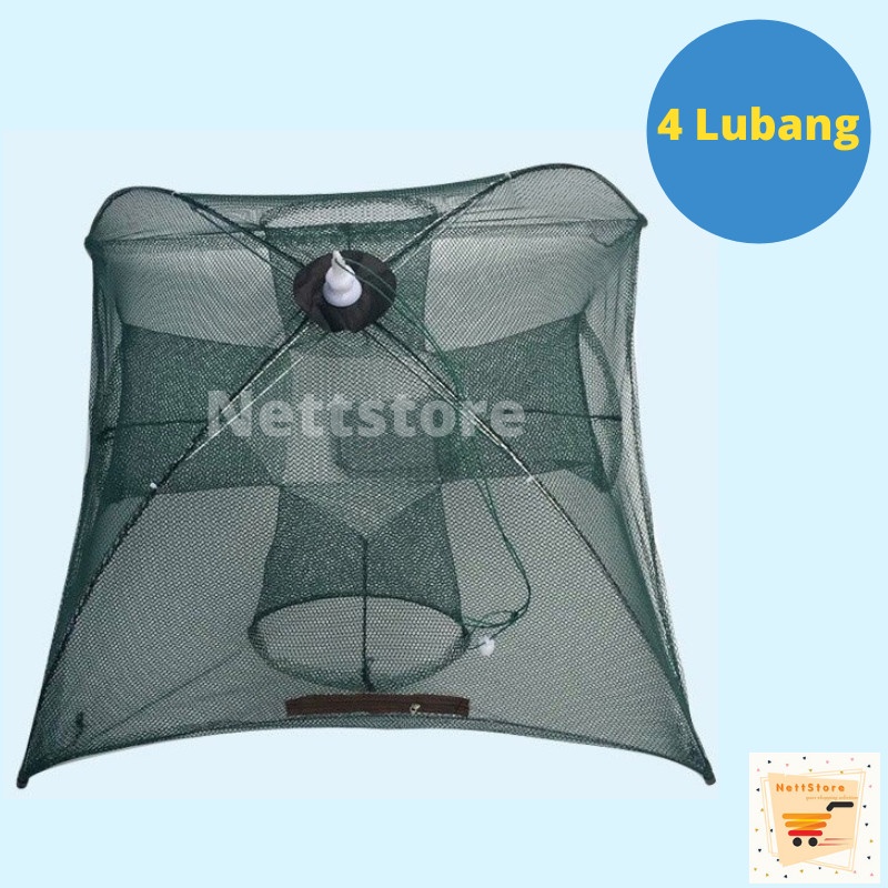 Jual Perangkap jaring ikan / Bubu Ikan payung , jaring buka tutup 4 6 8 ...