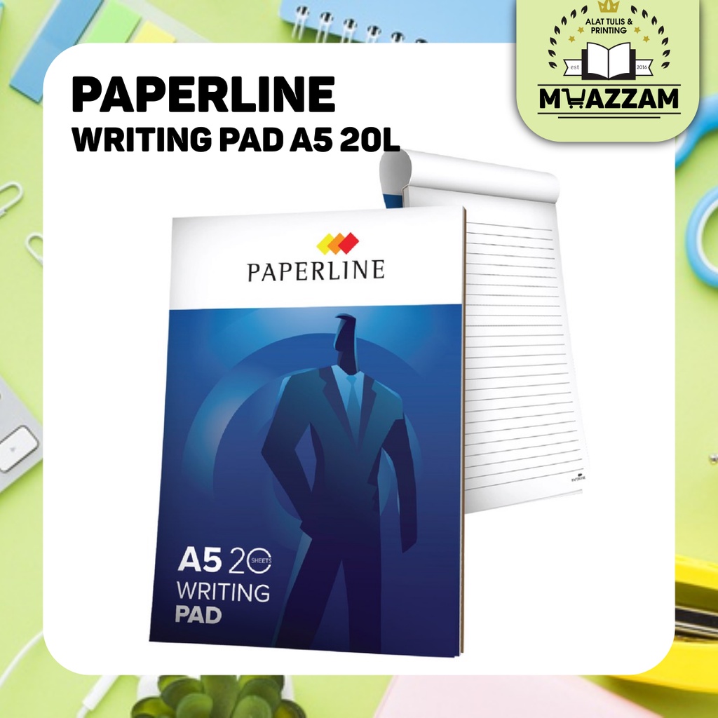 Jual Paperline Note Pad A5 Writing Pad | Shopee Indonesia