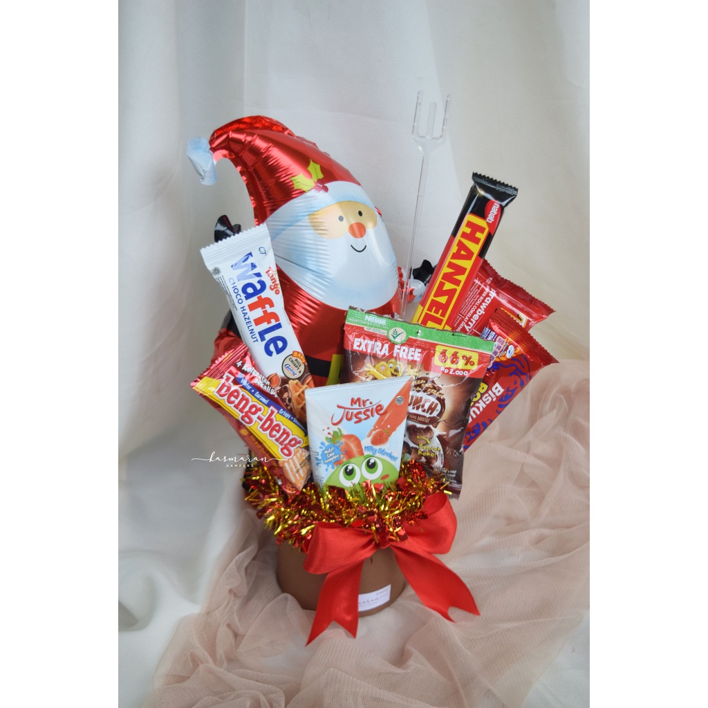 Jual [Instant] Tower Snack Natal / Suvenir Natal / Hampers Natal ...