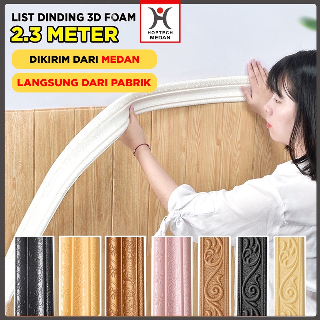 Jual Wall Border List / Wallborder Foam 3D /Walpaper List Foam Stiker ...