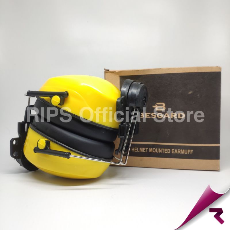 Jual Earmuff Safety Besgard Helmet Mounted | Shopee Indonesia
