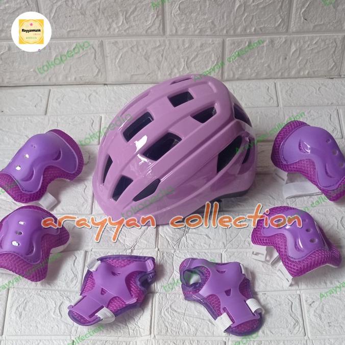 Jual helm sepeda/sepatu roda anak adjustable import | Shopee Indonesia