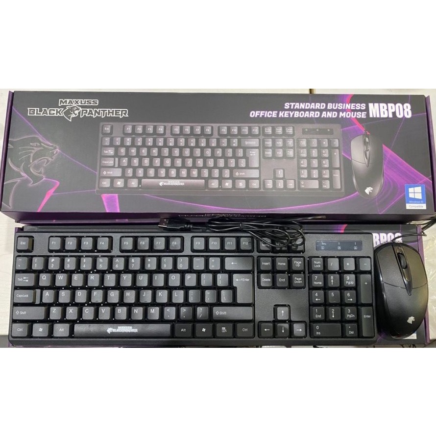 Jual KEYBORD MOUSE BLACK PANTHER USB | Shopee Indonesia