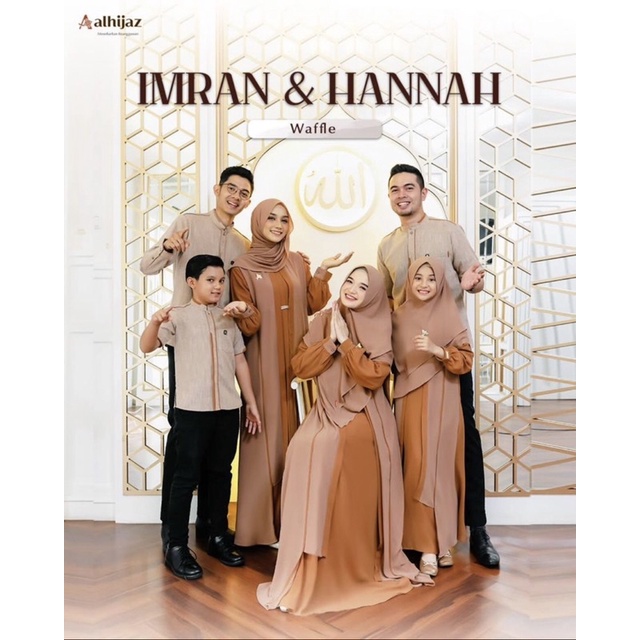 Jual Sarimbit Imran & Hannah MOM SET PASHMINA by Alhijaz | Shopee Indonesia