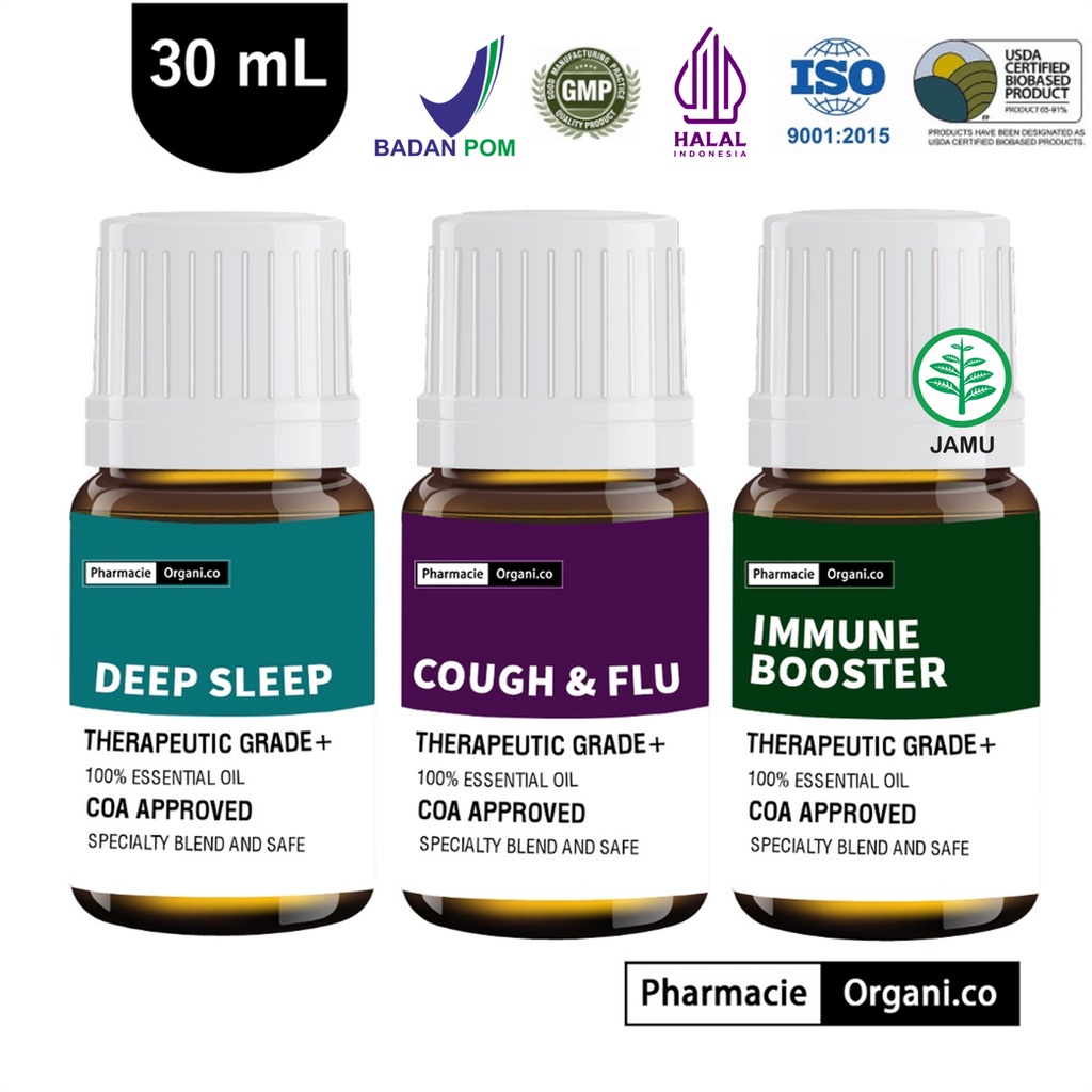 Jual ESSENTIAL OIL BPOM DIFFUSER HUMIDIFIER BY DEEPSLEEP OFFICIAL Organic Murni Therapeutic ...