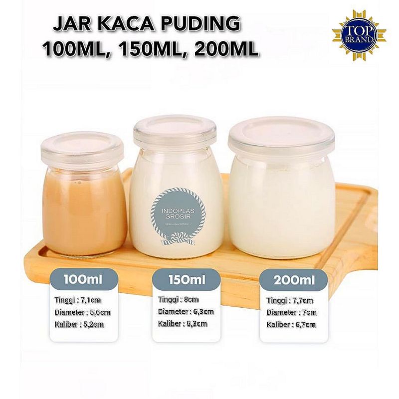 Jual (WAJIB EXTRA PACKING) JAR 200ML / JAR KACA / BOTOL KACA 200ML ...
