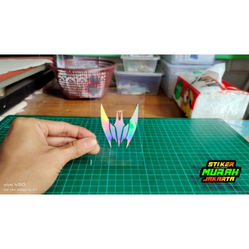 Jual STIKER KAMEN RIDER KNIGHT STICKER CUTTING TRANSPARAN LOGO DLL ...