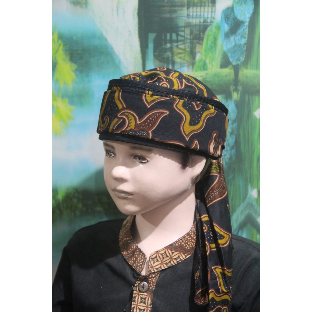 Jual PECI KOPIAH BLANGKON IMAMAH BATIK KATUN UKURAN DEWASA DAN ANAK ...
