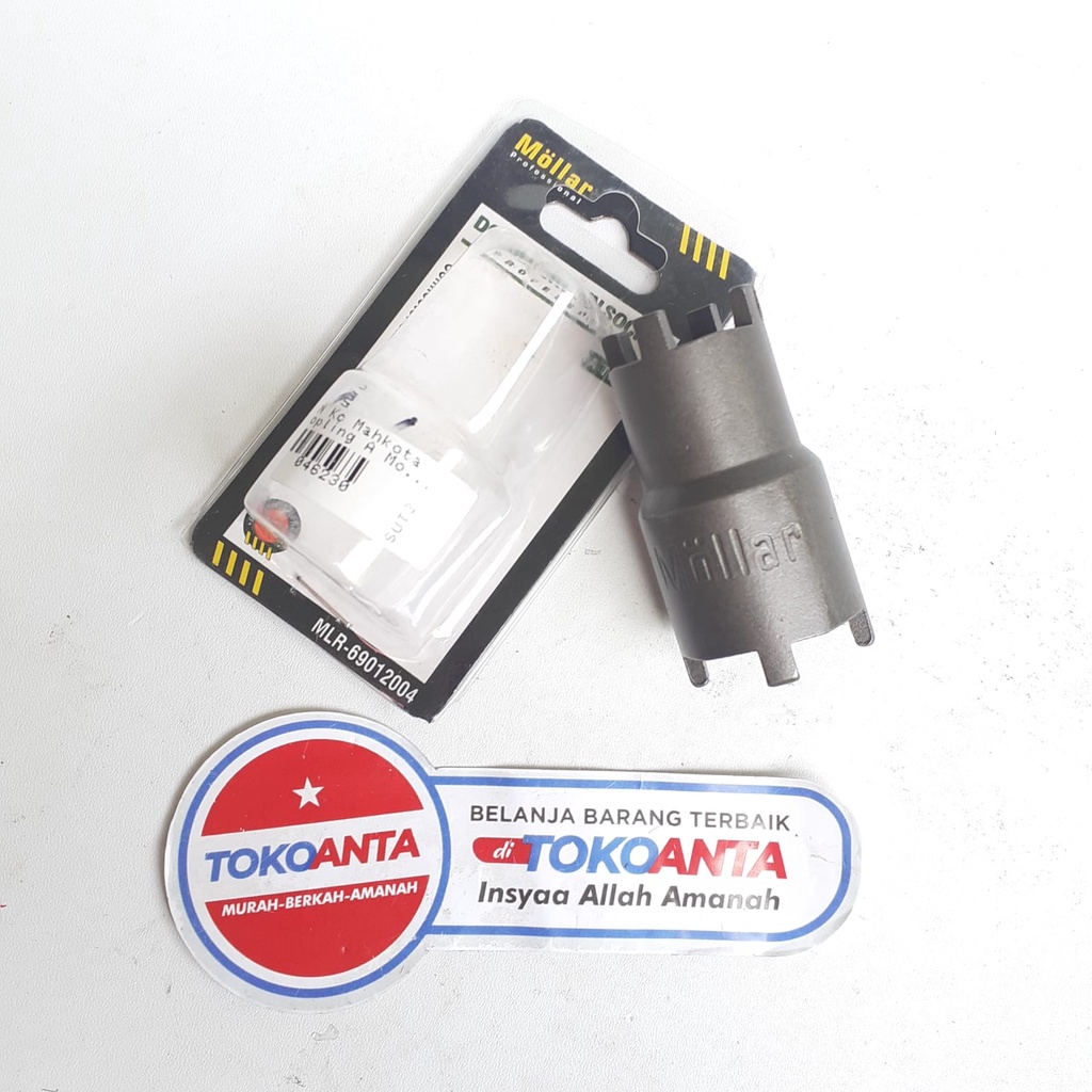 Jual Kunci Mahkota Mur Kopling Double Crown Socket Tipe A (26/30mm) Honda & B Yamaha Merk Mollar ...
