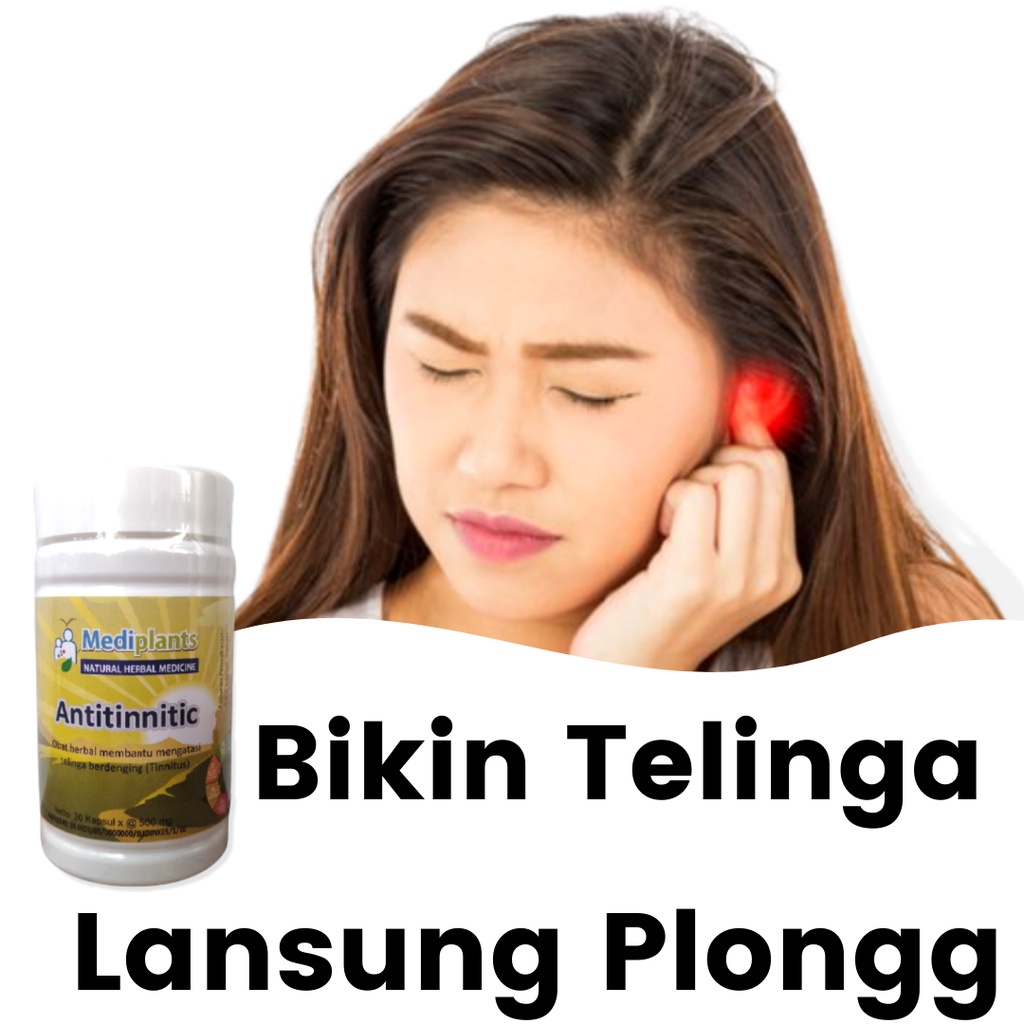 Jual Obat Telinga Gatal Tersumbat Antitinitic Obat Telinga Berdengung ...