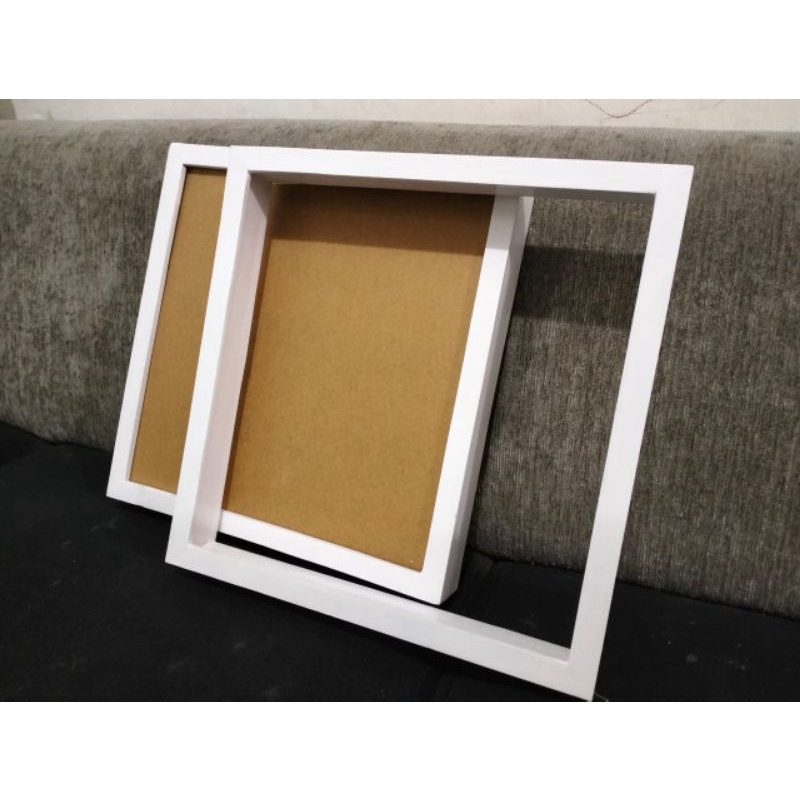 Jual Pigura / Frame / Bingkai kayu 3d ukuran 30x40 (12R) + kaca akrilik ...