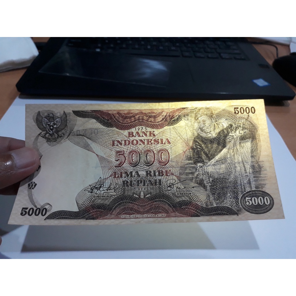 Jual Uang Kuno Rp 5000 Rupiah Seri Penjala Ikan Tahun 1975 | Shopee ...