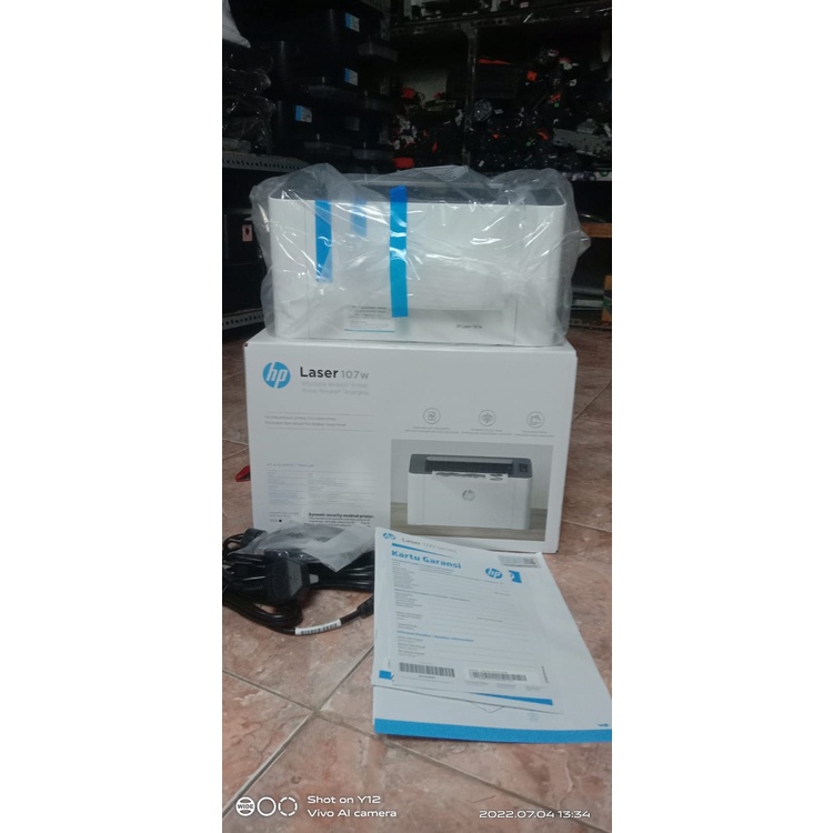 Jual HP Laser 107w / 107 W WiFi Printer (Monochrome) | Shopee Indonesia