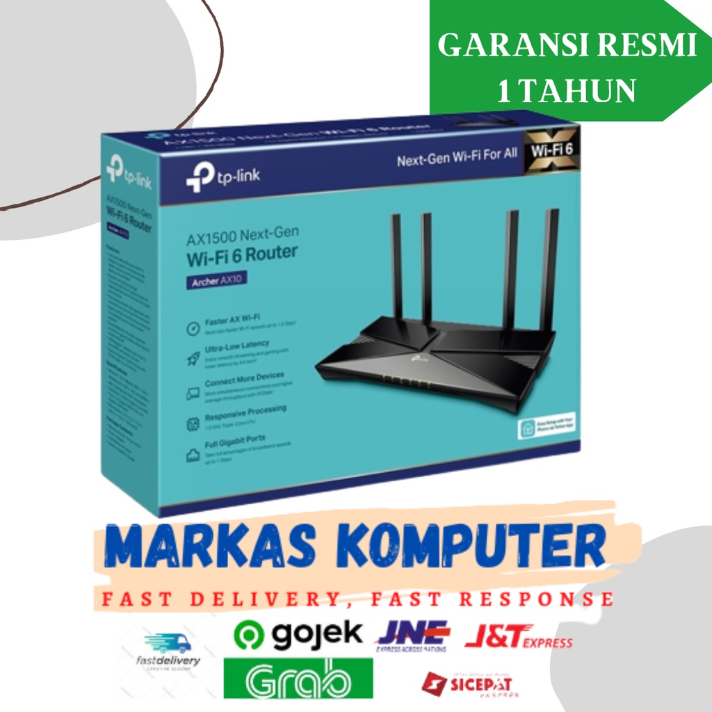 Jual TP-LINK Archer AX10 AX1500 WiFi6 / Archer AX 10 AX1500 WiFi 6 ...
