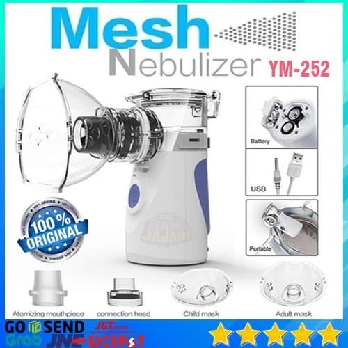 Jual NEBULIZER MESH PORTABLE ALAT UAP BANTU PERNAFASAN ASMA INHALASI ...