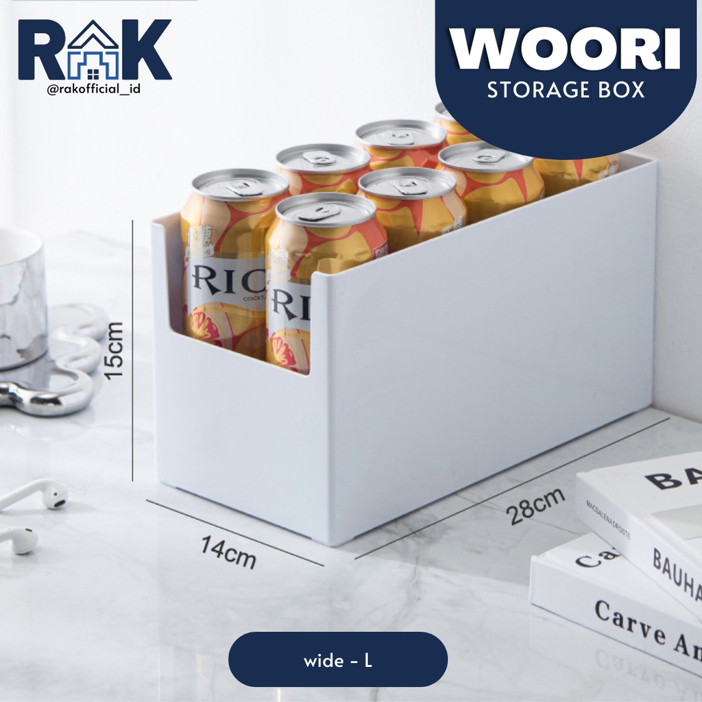 Jual RAK - WOORI Storage Box Tempat Penyimpanan Serbaguna Organiser ...