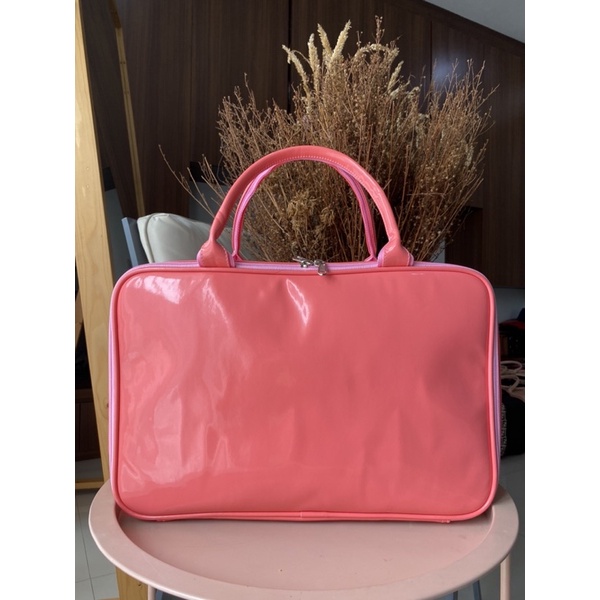 Jual Travel bag - Koper mini - MIKA PINK NEON | Shopee Indonesia