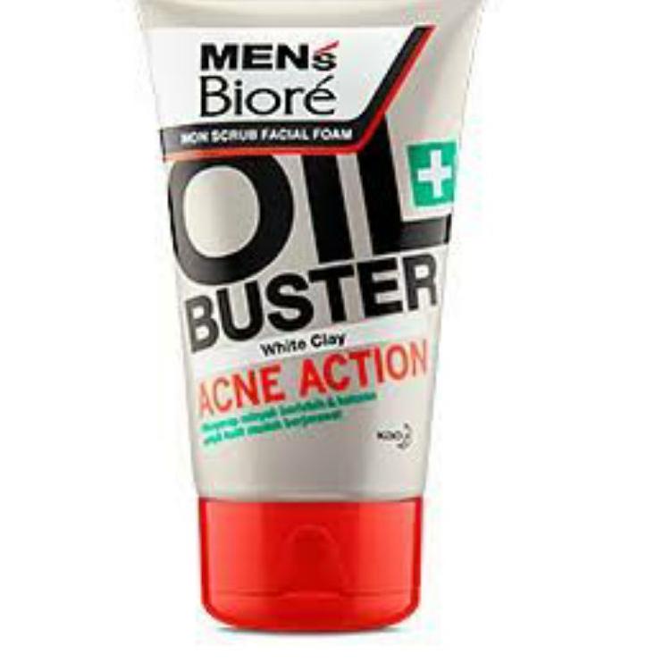 Jual Real produk--MEN'S BIORE - Double Scrub Facial Foam | Sabun Cuci Muka Cowo |100g| | Shopee ...