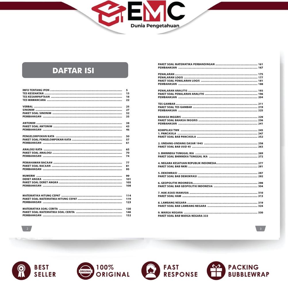 Jual Miliki - Emc Buku Ipdn 2022 - 2023 Panduan Resmi Lolos Spcp Ipdn ... Jual Miliki - Emc Buku Ipdn 2022 - 2023 Panduan Resmi Lolos Spcp Ipdn ...