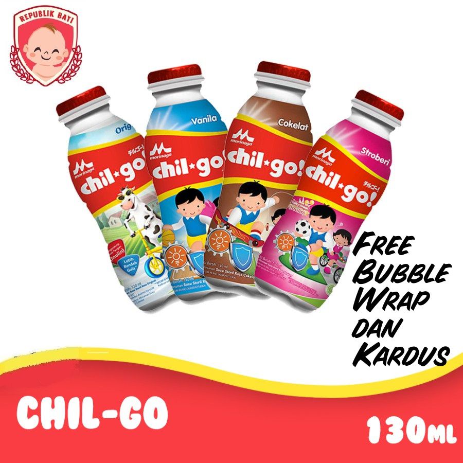 Jual Morinaga Chil Go ChilGo 130 ml (isi 6pcs) Free Bubble Dus Murah ...