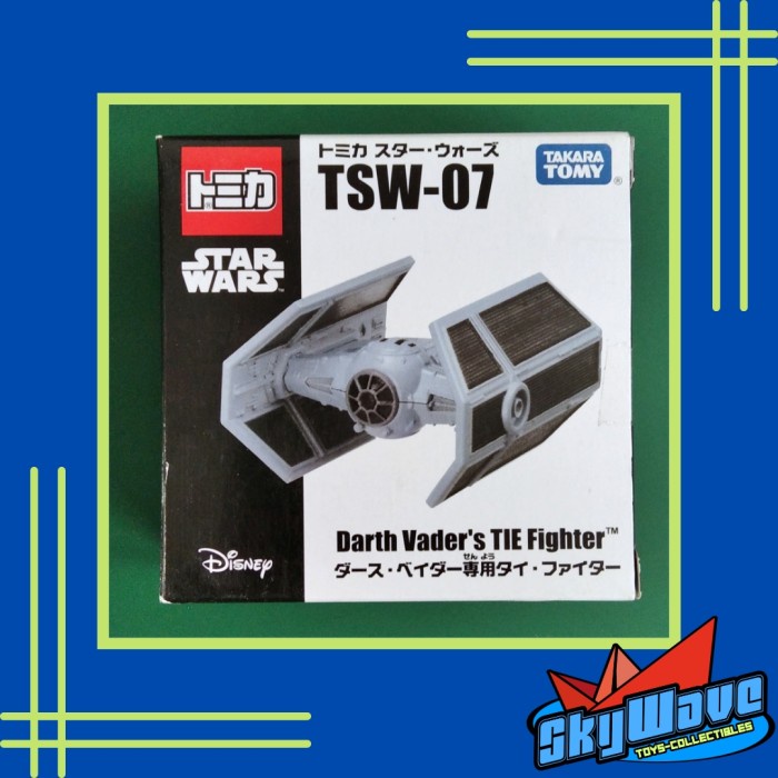 Jual Diecast Tomica Star Wars TSW-07 Darth Vader's TIE Fighter | Shopee ...