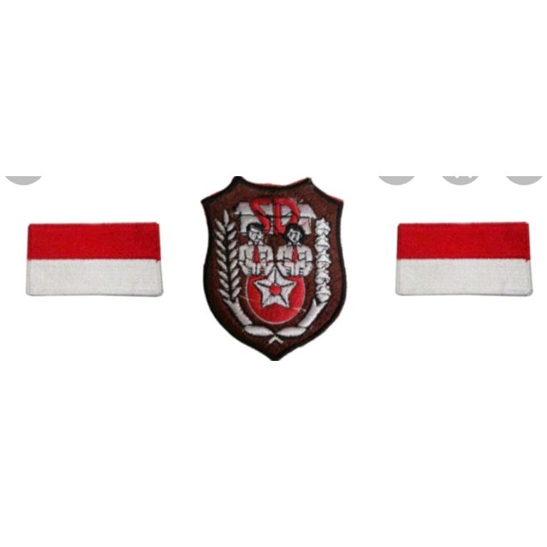 Jual emblem sekolah SD bordir | Shopee Indonesia