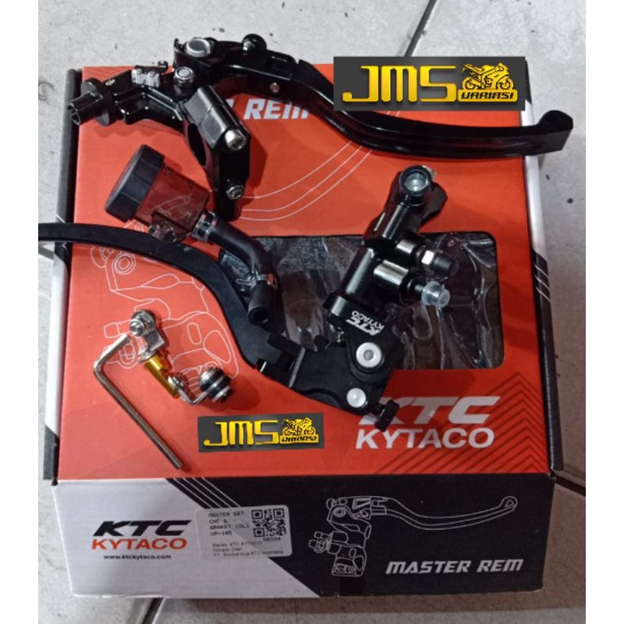 Jual master rem ktc kytaco original up 105 kiri kopling kanan master rem tabung pisah mio beat ...