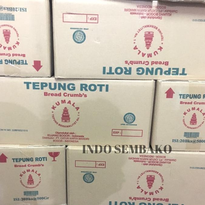 Jual Sale Tepung Roti Dus / Tepung Roti Kumala ( 20 bks x 500g ...