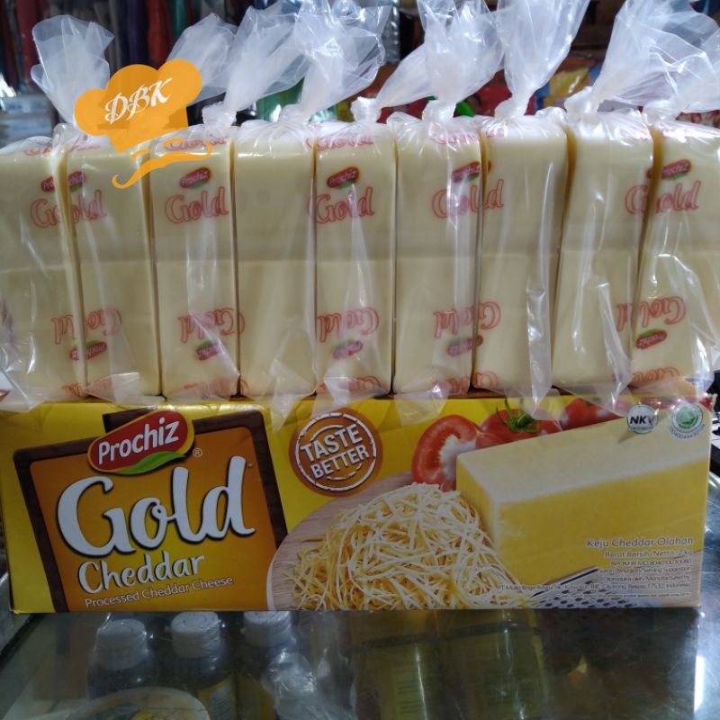 Jual keju prochiz gold per 250gr cheddar premium TIDAK DIJUAL | Shopee ...
