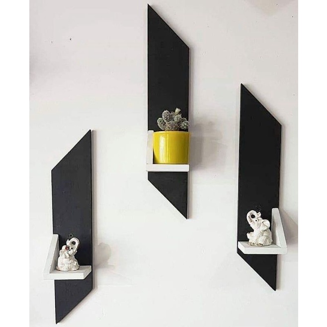 Jual 3 buah tempat bunga tempel dinding dari spon eva | Shopee Indonesia