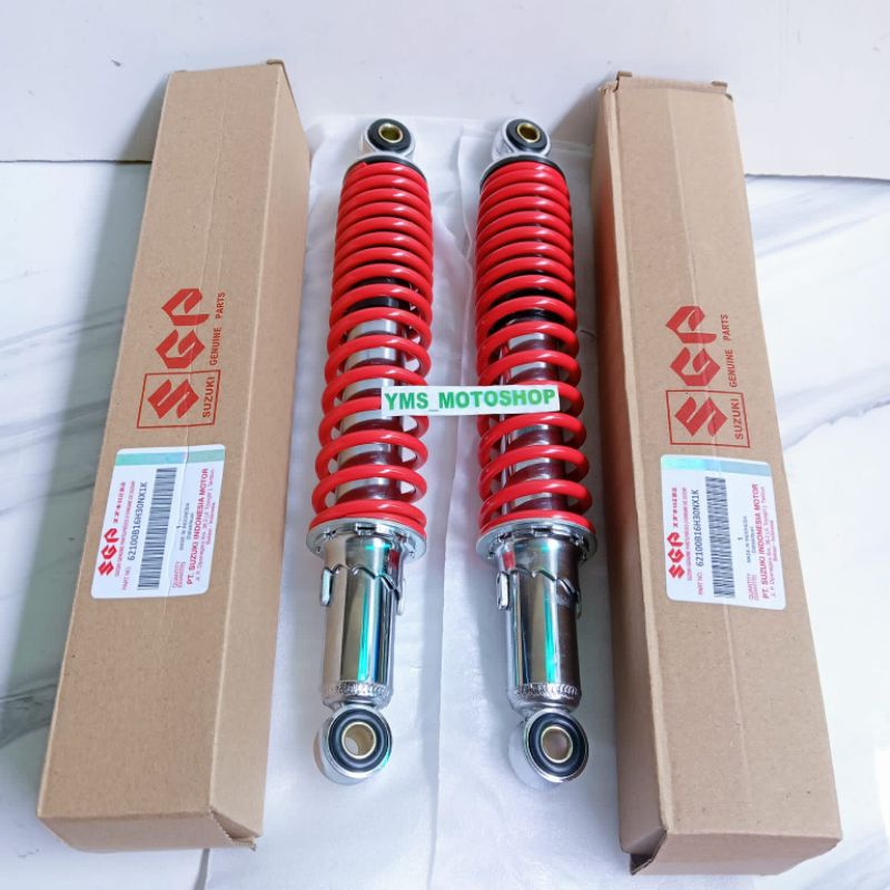 Jual Shockbreaker Suzuki Shogun 125 SP FL Old/New Arashi 125 SGP merah ...