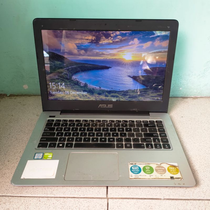 Jual ASUS A456U A456UR INTEL I5-6198DU 8GB 256GB GEFORCE 930MX 2GB 14.0 ...